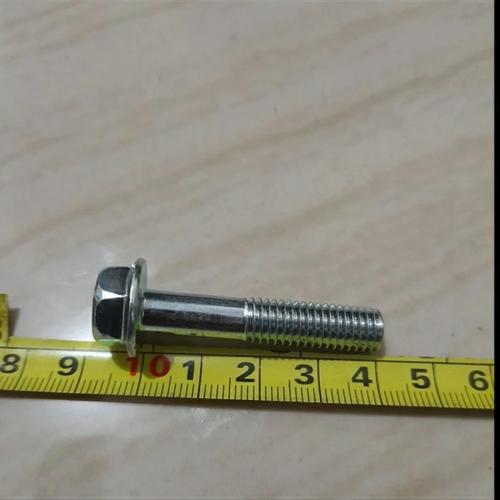 Jual m8×40 Baut flange / flange bolt (Baut topi) - Kab. Tangerang ...