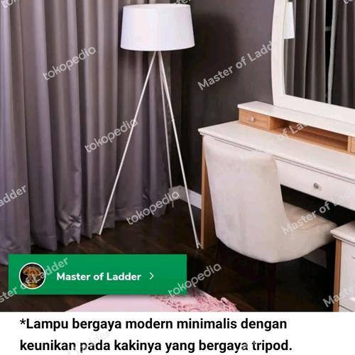 Jual Eglare LAMPU LANTAI STANDING/TRIPOD FLOOR STANDING LAMP Minimalis ...