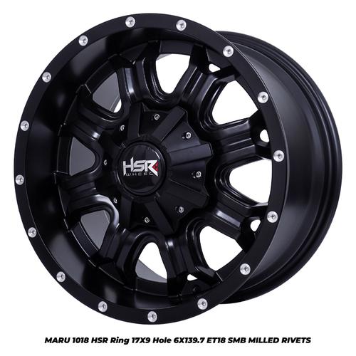 Jual Velg Mobil Semi OFFROAD HSR MARU Untuk Fortuner,Dmax,Strada,Triton ...