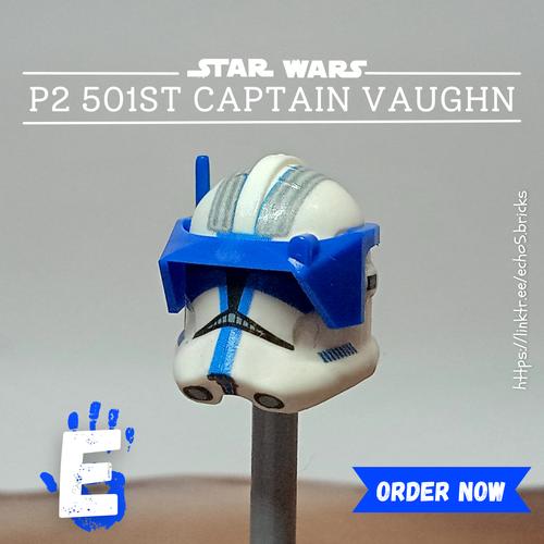 Jual Lego Custom P2 501st Captain Vaughn V2 Helmet - Jakarta Barat ...