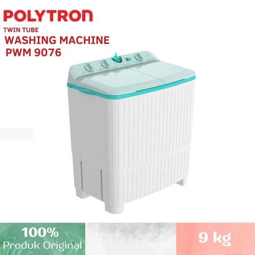 Jual Mesin Cuci 2 Tabung Polytron 9kg PWM 9076 - Kota Tasikmalaya ...
