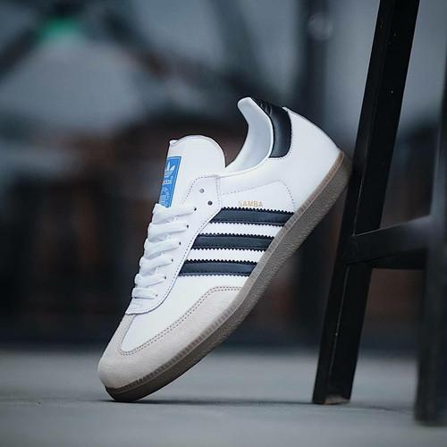 Jual SEPATU CASUAL ADIDAS SAMBA ORIGINAL MADE IN INDONESIA - White ...