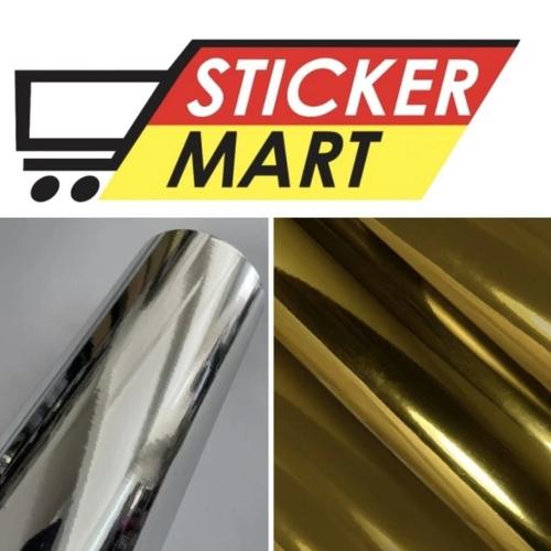 Jual Silver Gold Sticker Mirror Chrome - Gold Chrome - Kota Bekasi ...