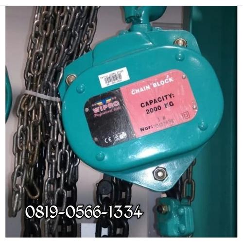 Jual Katrol 2 Ton x 10 Meter Takel Wipro / Chain Block 2 Ton (CT ...