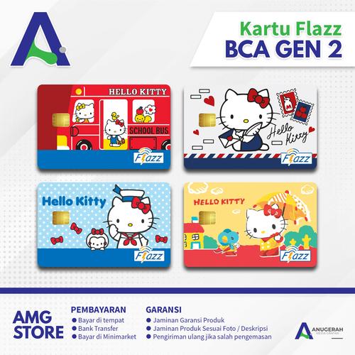 Jual Kartu Flazz BCA Gen 2 Motif Hello Kitty Limited Edition - Jakarta Barat - AMGproduk | Tokopedia