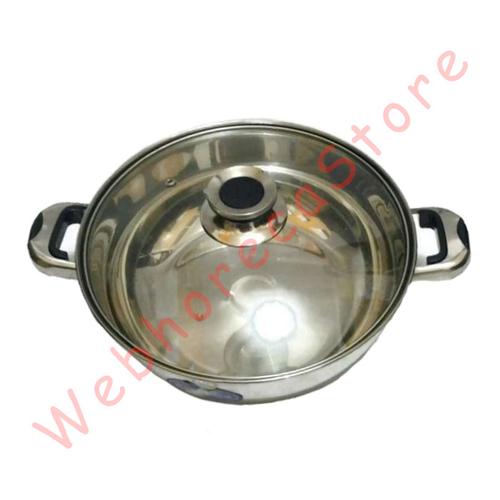 Jual Mandarin Duck Hot Pot Glass Lid/ Panci Shabu Suki Stainless Tutup ...