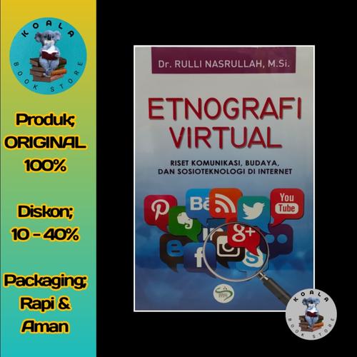 Jual Buku Etnografi Virtual Riset Komunikasi Budaya Dan