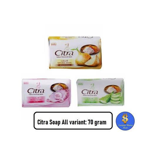 Jual Citra Soap all variant Citra-sabun mandi batang - Bengkoang, 70 ...