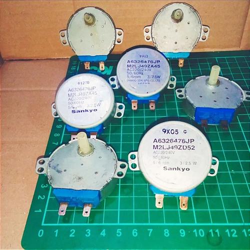 Jual Sankyo MOTOR SYNCHRONOUS MICROWAVE Motor 5/6rpm 3 - 2.5W - Kota ...