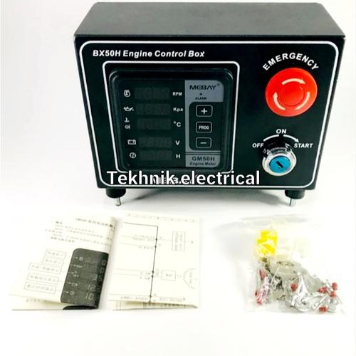 Jual Box Panel Control Engine Pompa Hydrant Mebay Modul GM50H BX50H ...