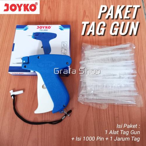 Jual Paket komplit tag gun tag pin alat tembak label laundry - Joyko ...