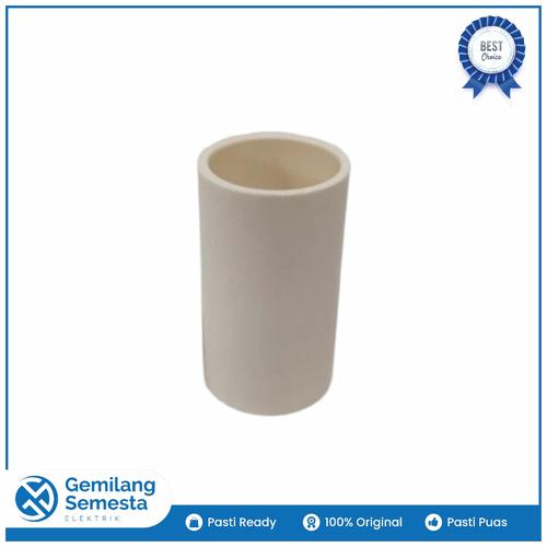 Jual Sock pipa Sok Pipa conduit 20mm Sambungan Pipa Listrik - Putih ...