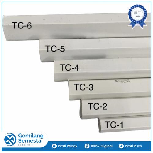 Jual Protektor kabel duct TC-2 / TC-3 / TC-4 / TC-5 TC-6 Wiring duct ...