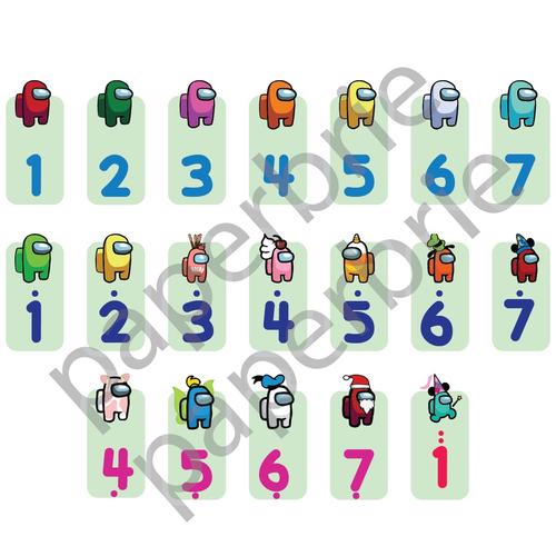 Jual among us Stiker pianika sticker pianika not piano tuts pianika not ...