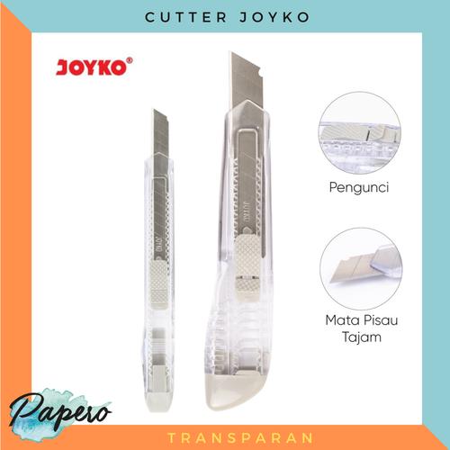 Jual Cutter Transparan Besar Joyko CU-15BC / Kecil CU-10BC - Refill ...