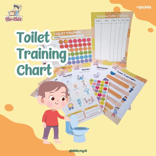 Jual Qiakids - Toilet Training Chart - Kab. Bogor - Qaf Natural | Tokopedia
