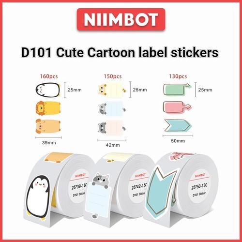 Jual Thermal Label Stiker Niimbot D101 Only Sticker Label Refill All ...