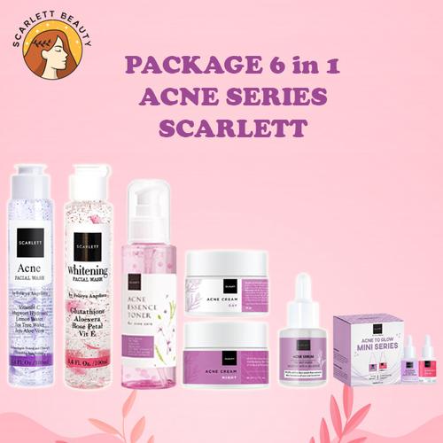 Jual SCARLETT ACNE TO GLOW SERIES 6 IN 1 ORIGINAL - ACNE GLOW 6_1 ...