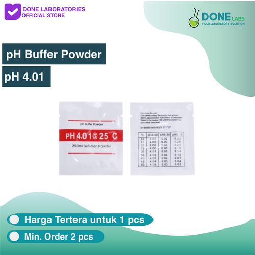 Jual pH Buffer Powder Calibration-Serbuk Bubuk Kalibrasi 4, 6.86, 9.18 ...