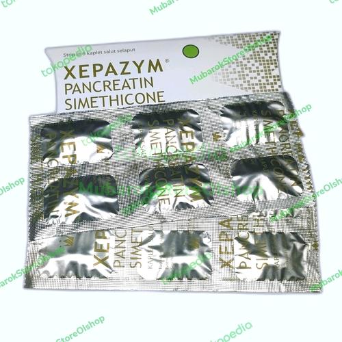 Jual XEPAZYM-SUPLEMEN KESEHATAN PENCERNAAN-HARGA PER/STRIP= 6 KAPLET ...