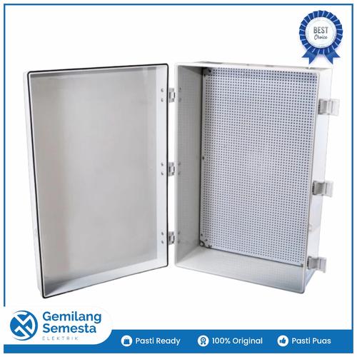Jual Junction box ABS 400x600x220 Box plastik PVC + Base plate IP66 ...