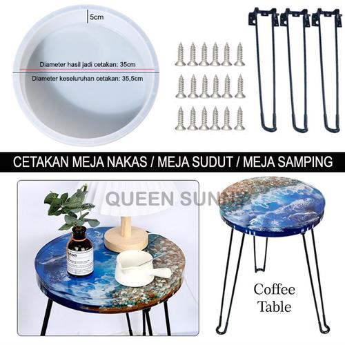 Jual Cetakan Meja Nakas Meja Sudut Kecil Coffee Table Meja Samping DIY ...