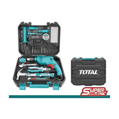 Promo TOTAL TOOL KIT SET / 115 PCS 13MM IMPACT DRILL SET THKTHP1152 ...