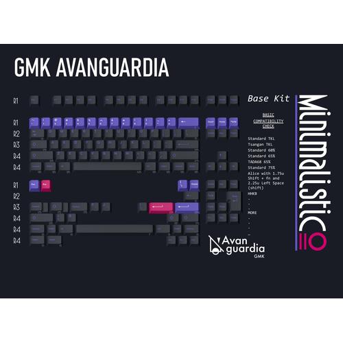 Jual GMK Avanguardia - ABS Double Shot Cherry Profile - ORIGINAL GMK ...