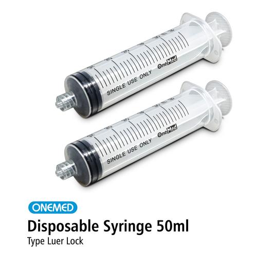 Jual Syringe 50cc Luer Lock - LL Onemed Pcs - Kota Surabaya - onemed ...