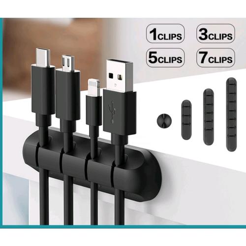 Jual Karet holder kabel casan 3 5 7 lubang cable organizer klip kabel silik - 3 Lubang - Jakarta ...