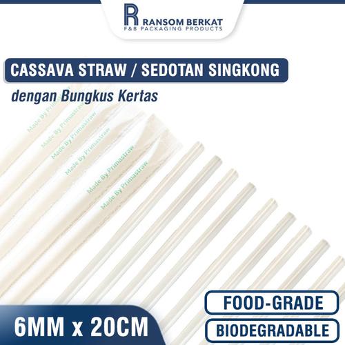 Jual Cassava Straw Sedotan Singkong dengan Wrap Bungkus Kertas - Kab ...