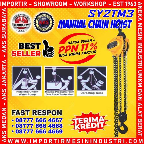 Jual Chain Block / Takel 2 Ton 3 Meter Kerekan / Katrol AKS - SY2TM3 ...