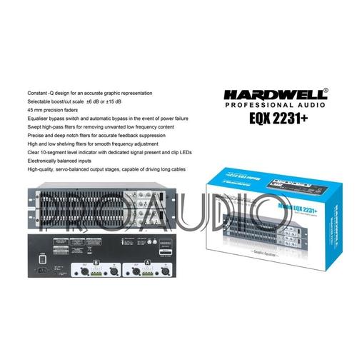 Jual EQUALIZER HARDWELL EQX 2231 / EQX2231 / EQX-2231 EQUALIZER 2 CHANNEL Original GARANSI 1 ...