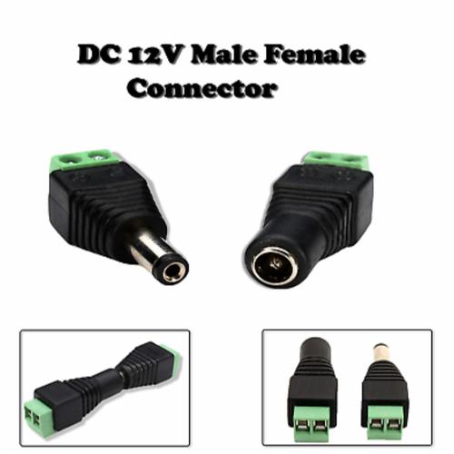 Jual Jack DC Couple Male Female 12V Port Power Plug 5.5mmx2.1mm ...