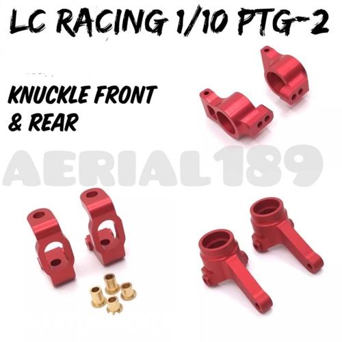 Jual Upgrade metal knuckle front rear C hub RC LC Racing 1/10 PTG2 PTG ...