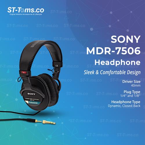 Promo SONY MDR-7506 / MDR 7506 Stereo Professional Headphones Cicil 0% ...