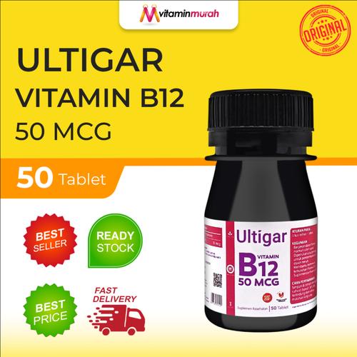 Jual ULTIGAR VITAMIN B12 50 mcg ISI 50 TABLET - SUPLEMEN KESEHATAN - Jakarta Selatan ...