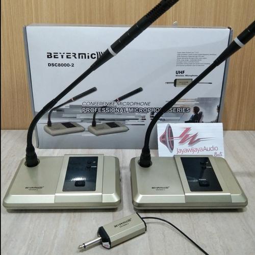 Jual Mic Meja BEYERMIC DSC8000-2 Mik podium Wireless mic mimbar dsc ...