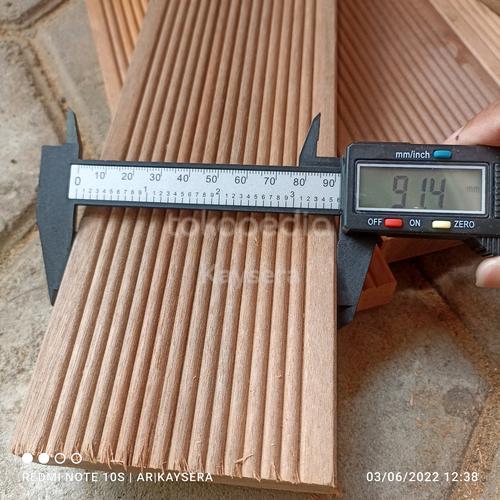 Jual Lantai Kayu Outdoor Pagar Teras Pool Deck Kayu Bengkirai 180 cm ...
