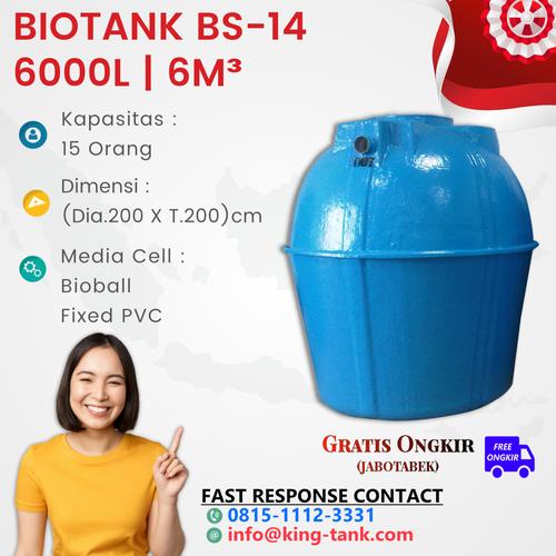 Jual BIOFIL BIOTANK BIOTECH 6000 Liter / 6m3 Vertikal - Jakarta Barat ...