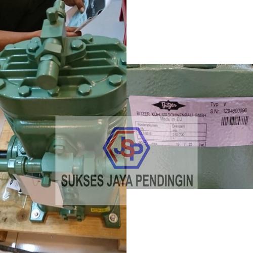 Jual Compressor Bitzer Open Type V / Type 5 R22 Medium Temp / Chiller ...