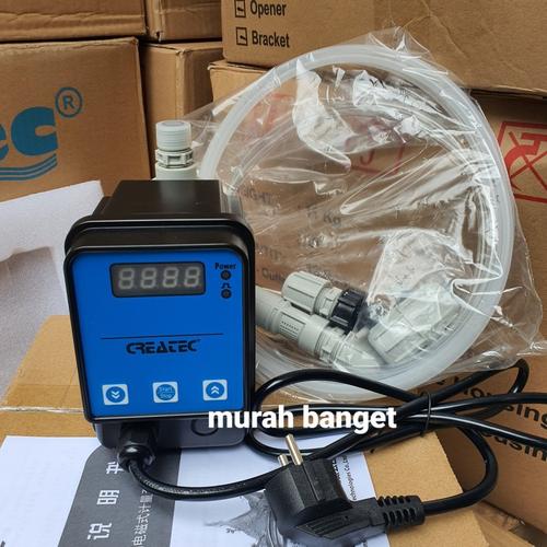 Jual Dosing Pump CREATEC Pompa Injeksi E0702 7bar 2L/jam - Jakarta ...