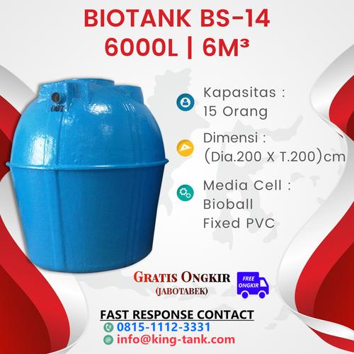 Jual BIOTANK BIOFIL 6000 Liter 6M3 Vertikal - Jakarta Barat - Rumah ...