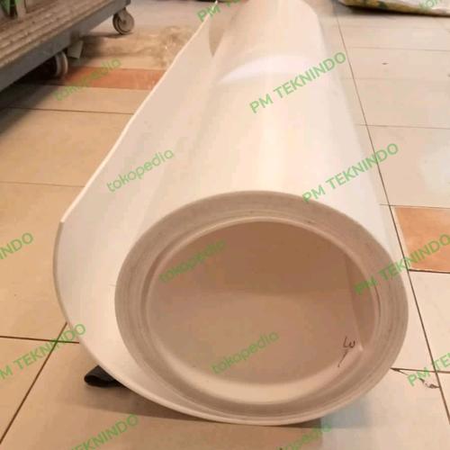 Jual Teflon PTFE sheet 5mm x 50cm x 100cm / PTFE lembaran tebal 5mm ...