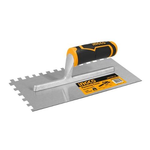 Jual INGCO CETOK PLASTER GERIGI PLASTERING TROWEL WITH TEETH HPTT28138 ...