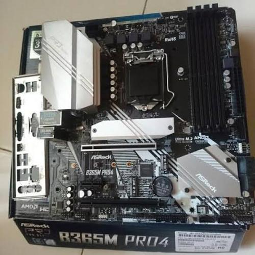 Jual Asrock B365M Pro4 Motherboard for Coffeelake Intel Gen 8 9 - Kab ...