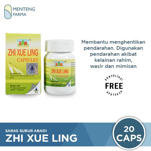 Jual Zhi Xue Ling Capsule 20 Kapsul - Jakarta Pusat - Menteng Farma ...