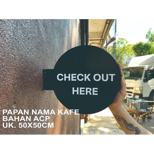 Jual Jual Papan Nama Cafe, Resto Papan Nama Custom Papan Nama Kekinian ...