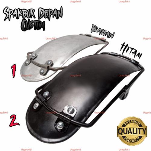 Jual Spakbor Slebor Depan Japstyle Set Bracket Breket Custom Motor W175 ...
