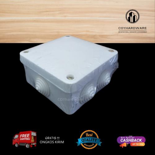 Promo SHCMIDT DORADOS DURADUS JUNCTION BOX WEATHERPROOF BOX 3/4" PUTIH ...